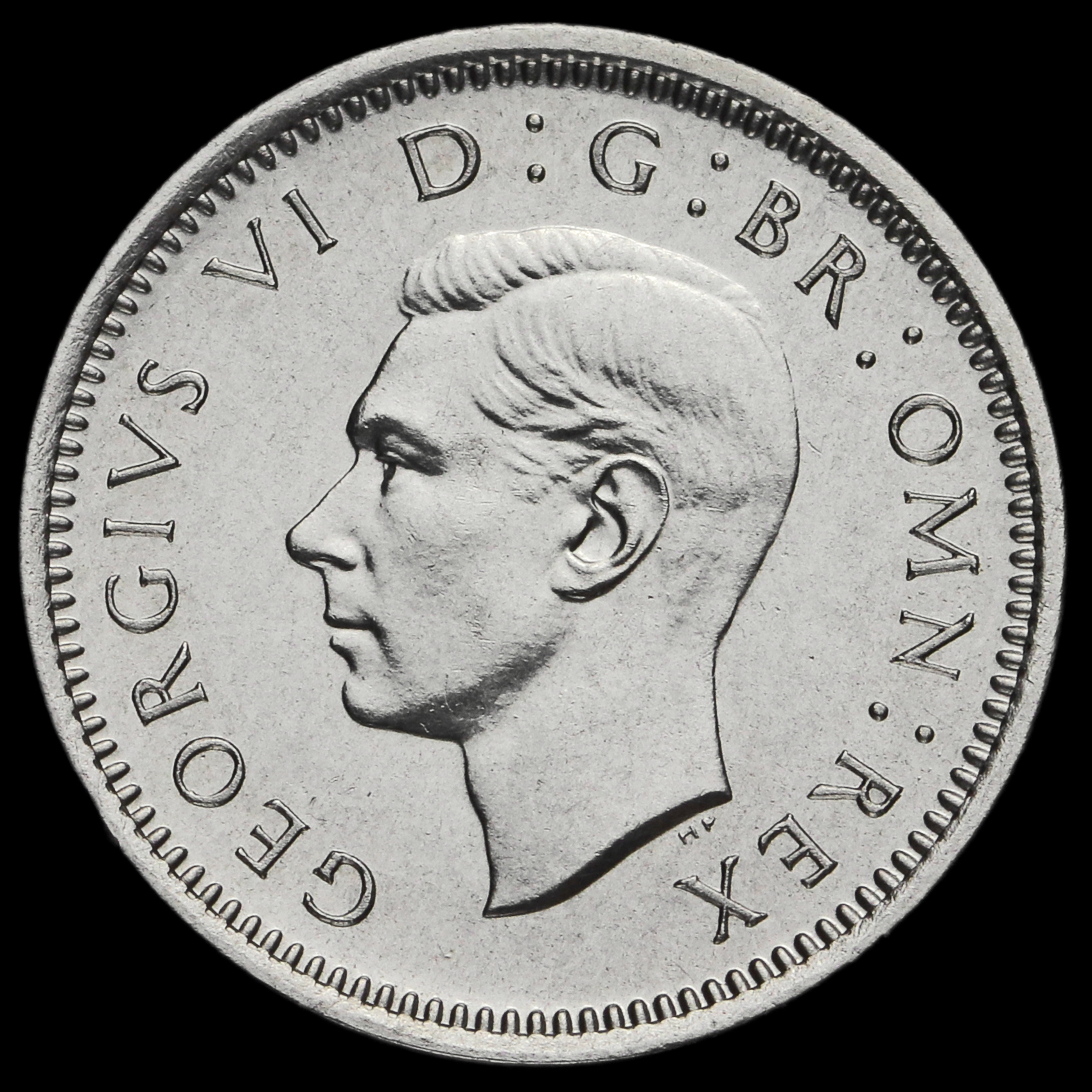 1937 George VI Silver Proof Threepence, Scarce