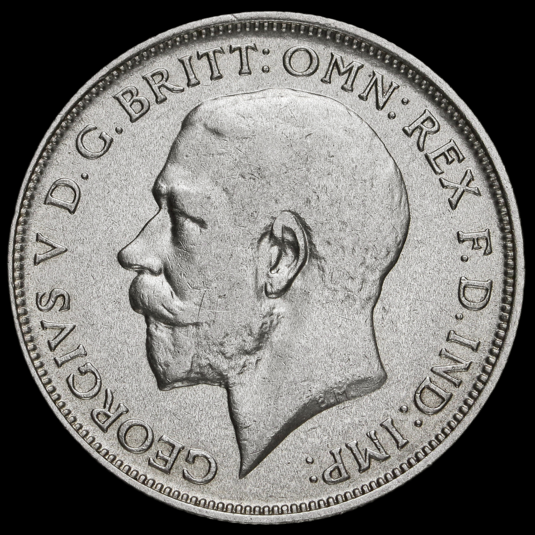 1920 George V Silver Florin, Scarce