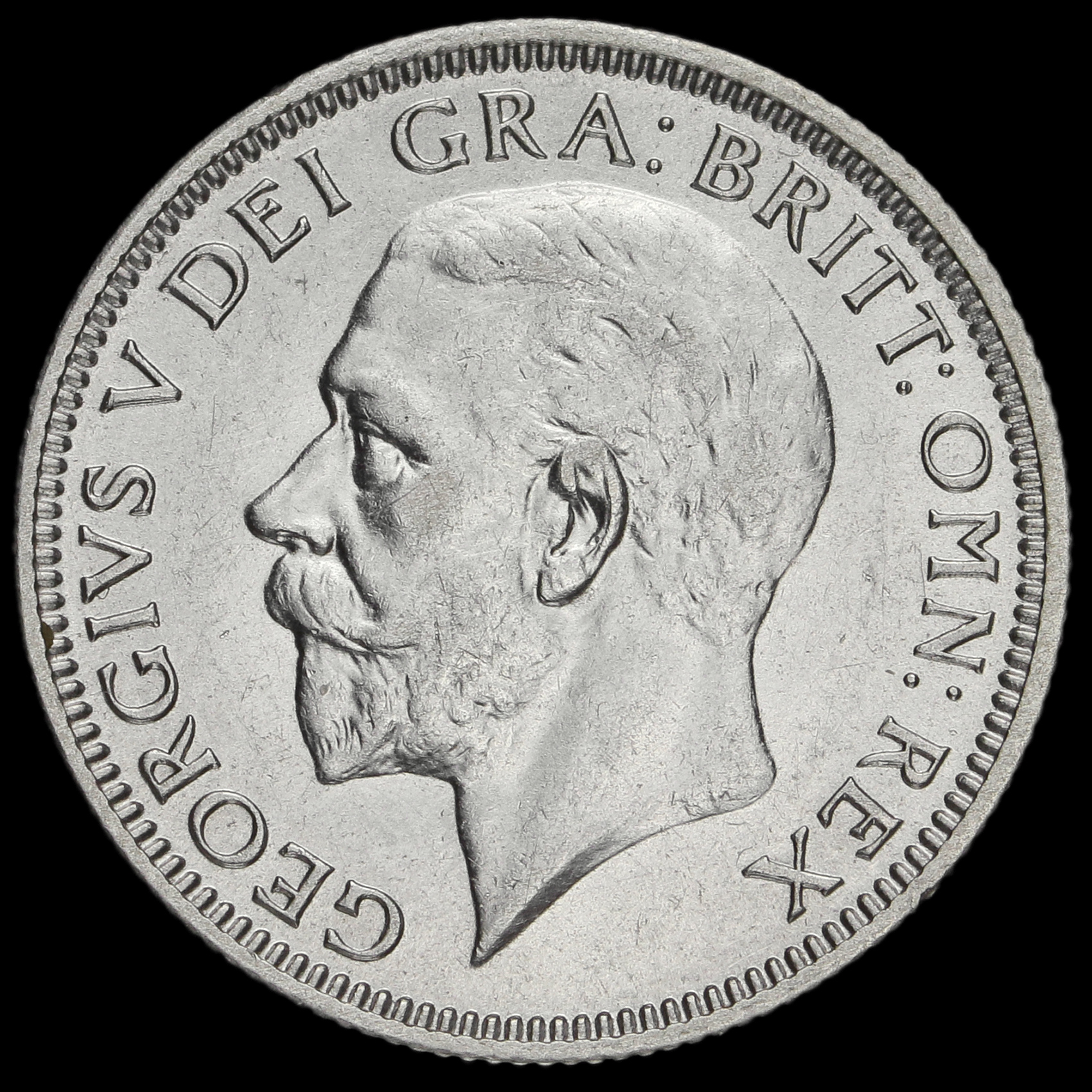 1928 George V Silver Shilling, GVF+