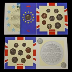 1992 The Royal Mint UK Brilliant Uncirculated 9 Coin Set Collection Pack