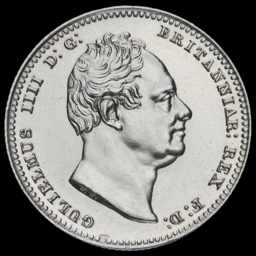 1834 William IV Milled Silver Shilling