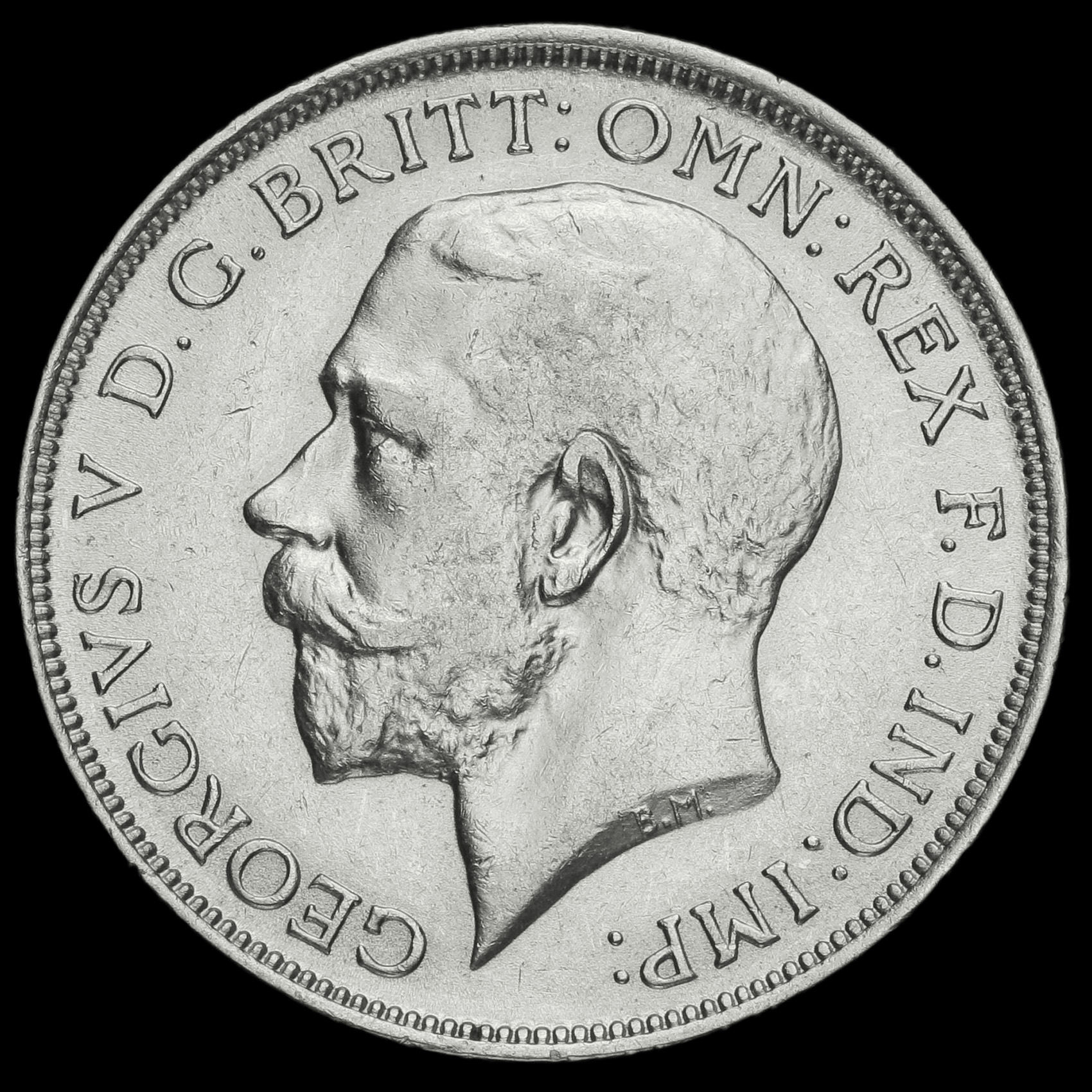 1914 George V Silver Florin, Near EF