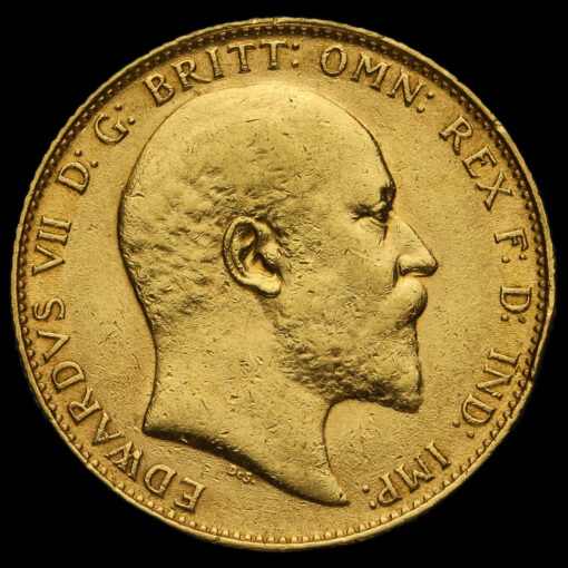 1906 Edward VII Gold Full Sovereign, London Mint