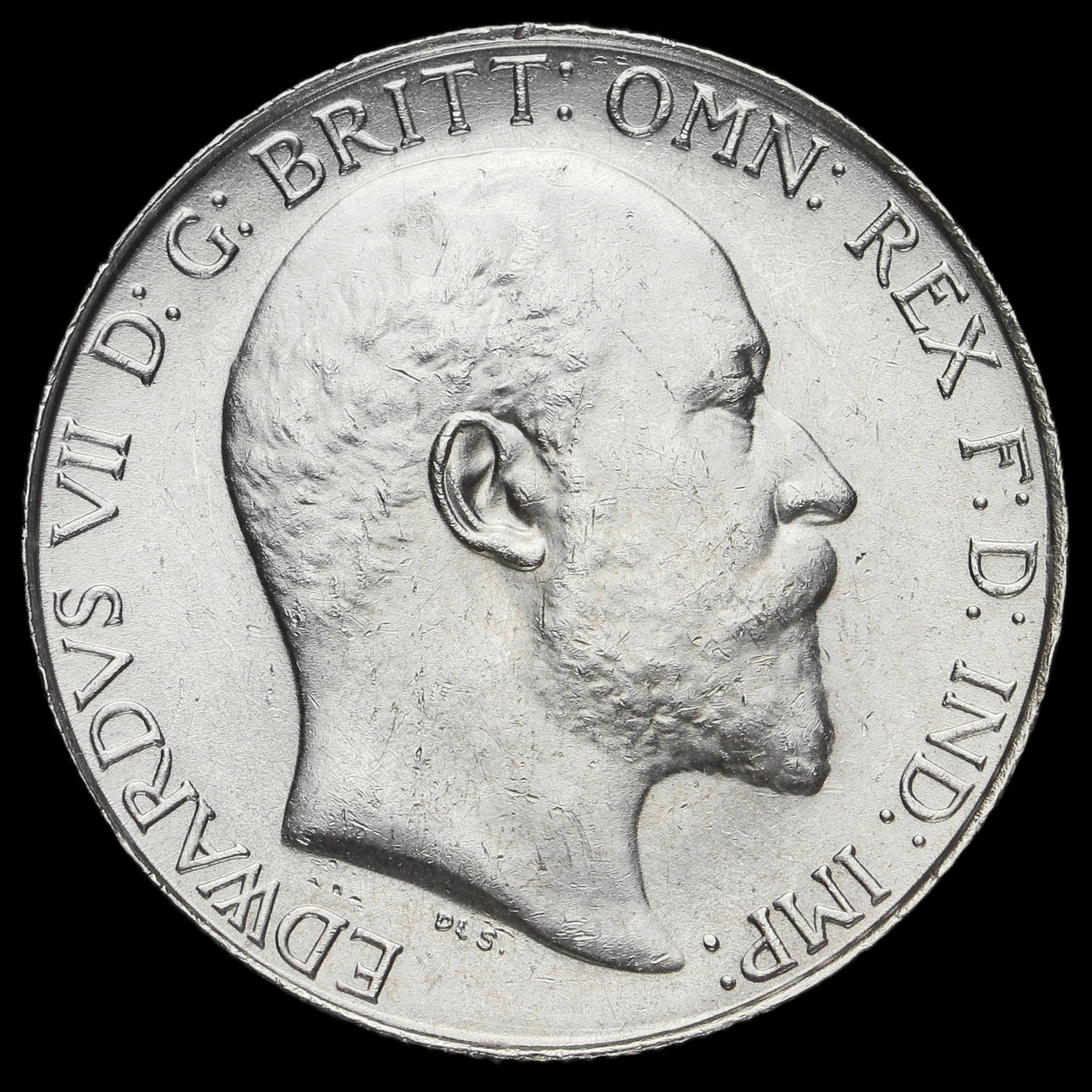 1906 Edward VII Silver Florin, Scarce, A/UNC