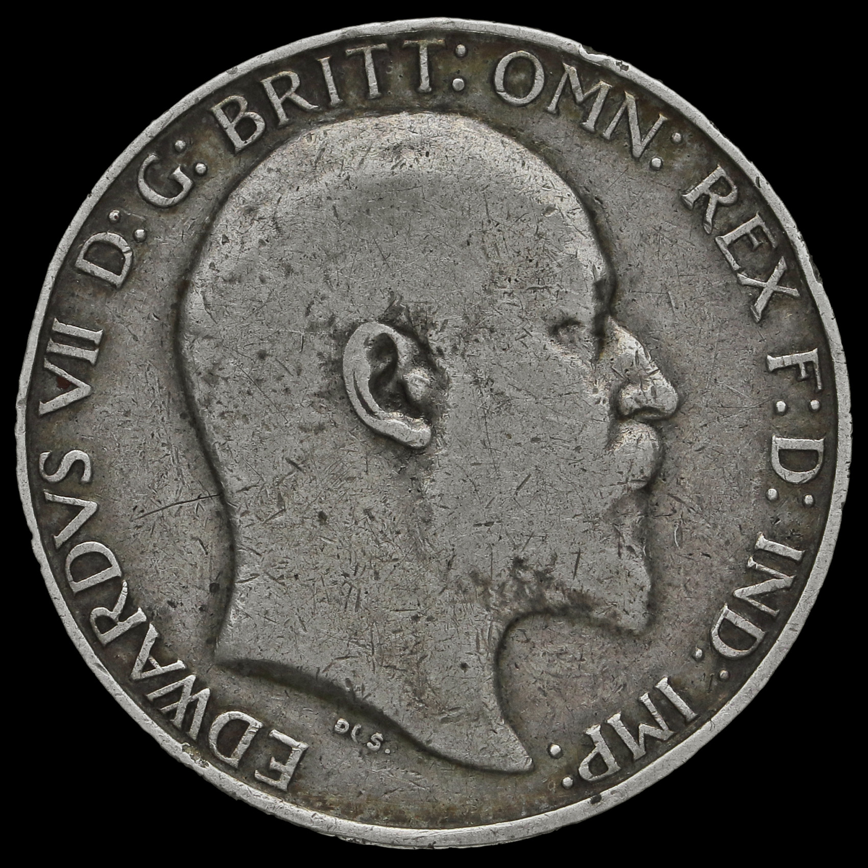 1904 Edward VII Silver Florin, Fine