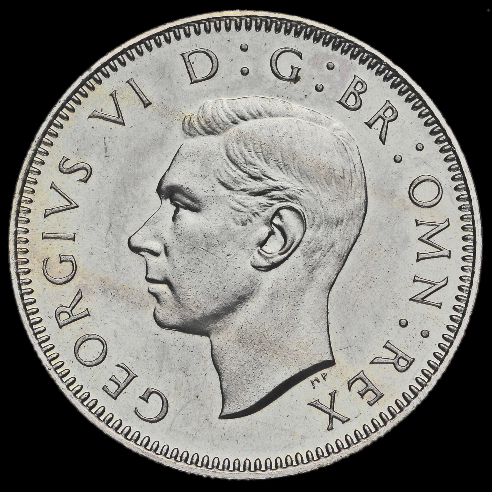 1951 George VI Proof English Shilling, Rare