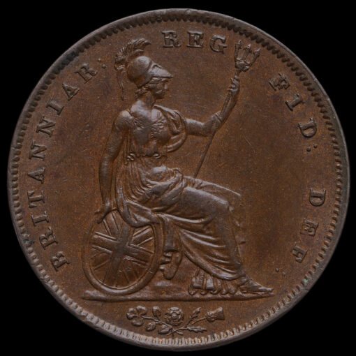1841 Queen Victoria Young Head Copper Penny