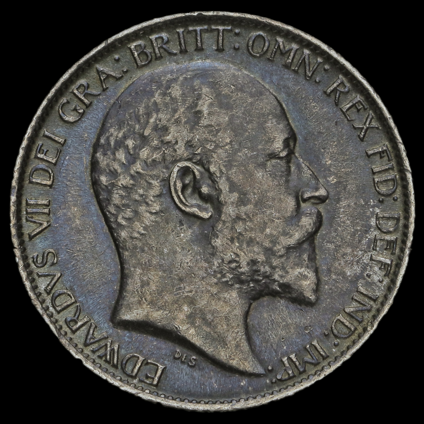 1906 Edward VII Silver Sixpence, GVF+